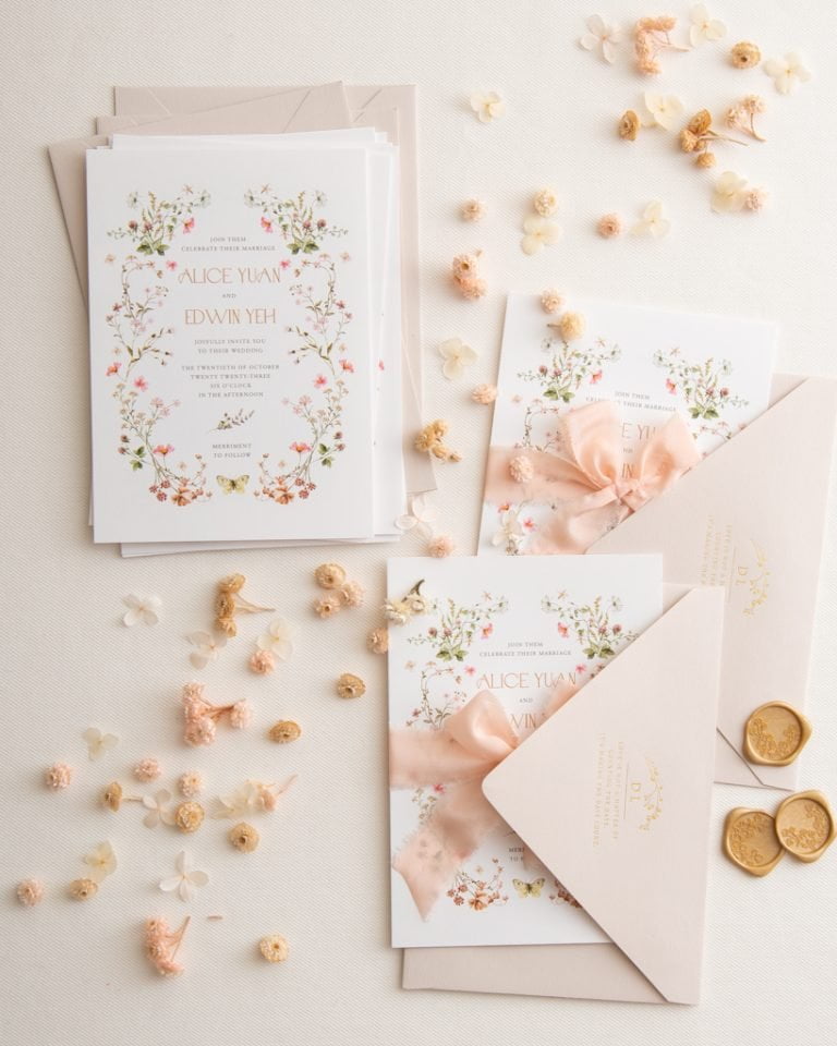 RT413 喜帖《Versailles》 | 貝絲愛設計